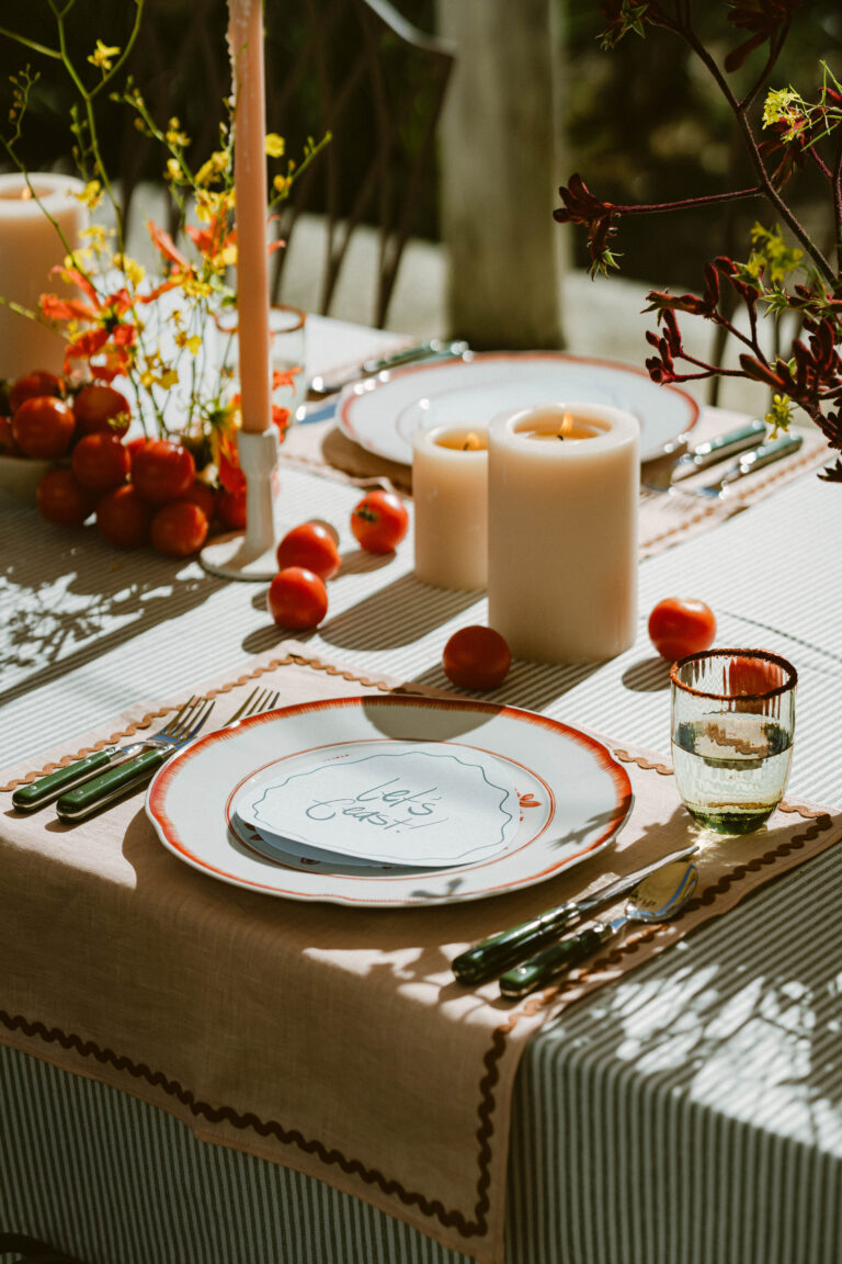 Tomato Tablescape | Spain | seededevents.com