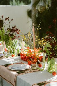 Tomato Tablescape | Spain | seededevents.com