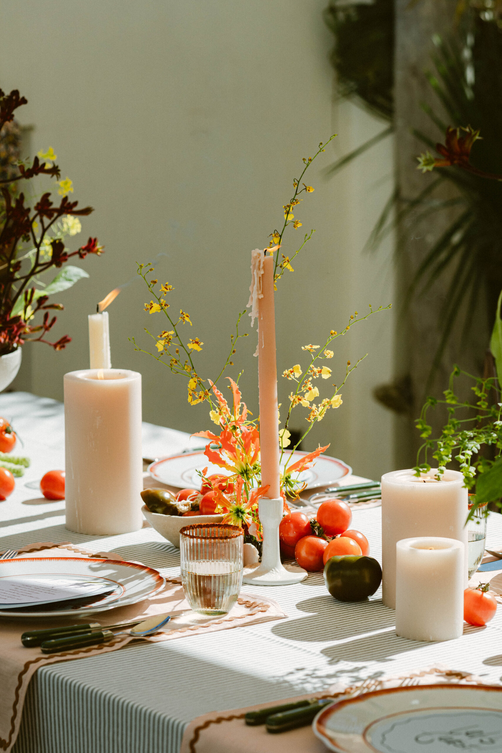 Tomato Tablescape | Spain | seededevents.com